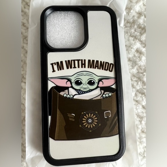 Disney | Cell Phones & Accessories | Disney Star Wars Baby Yoda Im With ...